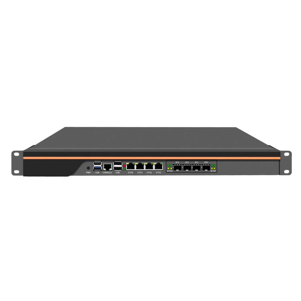 Partaker 1U Rackmount Firewall Server Mini PC Intel Alder Lake N100 4 ...